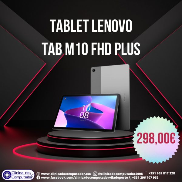 Descubra a versatilidade e o desempenho com o Tablet Tab M10 Plus – 128 ...